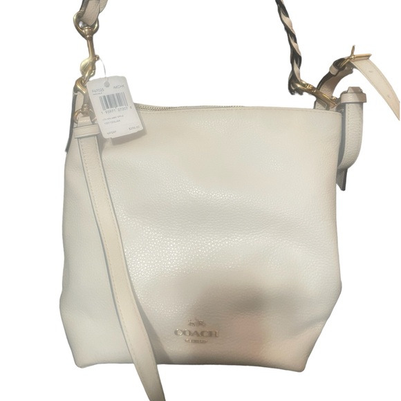 Coach | Bags | Nwt Coach Chalk Leather Bucket Bag | Poshmark